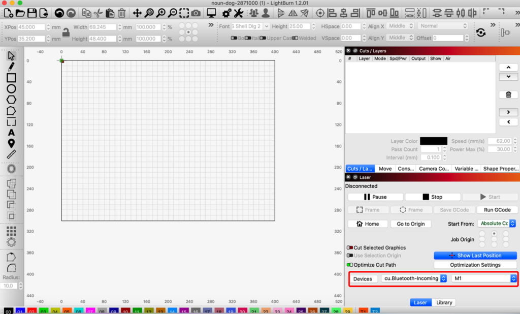 How to Use LightBurn on M1? - xTool Projects